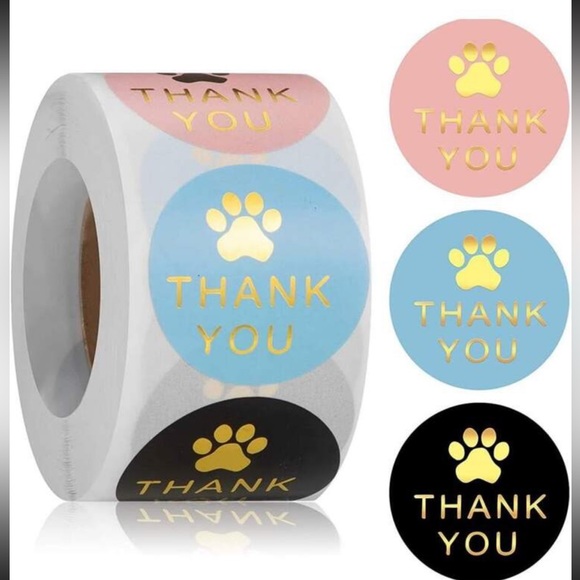 Design | Thank You Stickers 50 Pieces | Poshmark